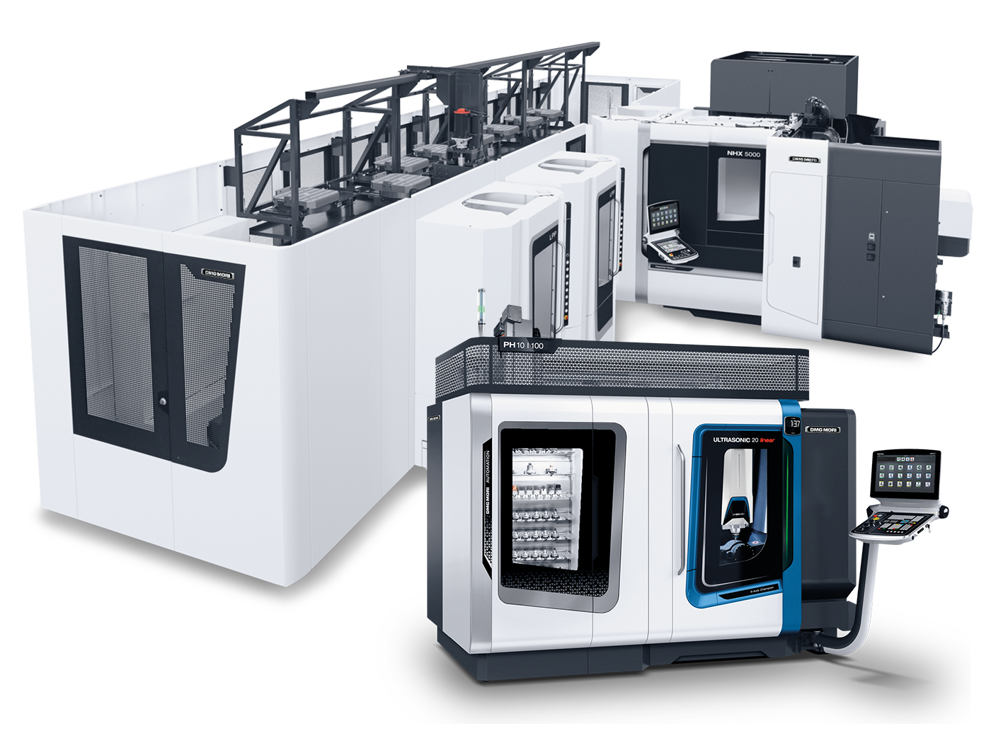 Linear Storage System - Linear storage automation system - DMG MORI UK